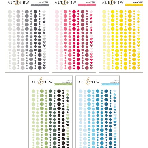 ALT2984 Enamel Dot Bundle Year Round Color – Miniature Luxuries & Papers